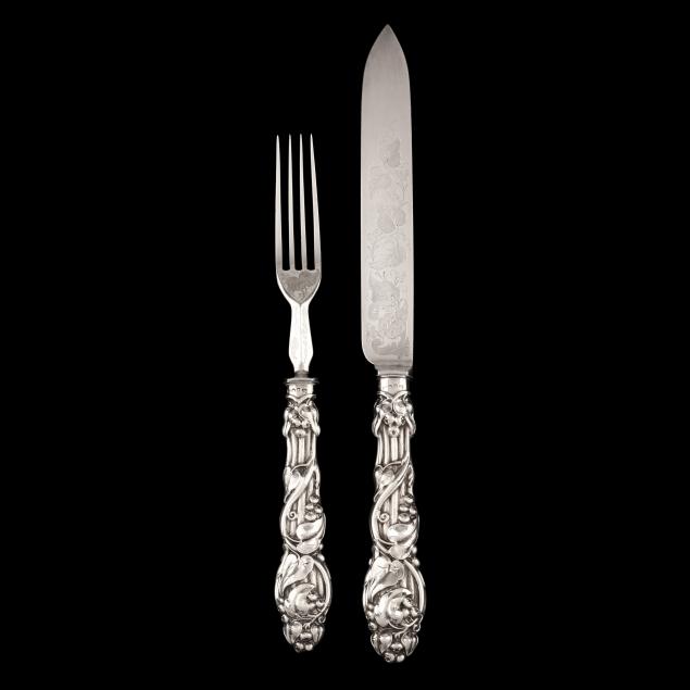 Victorian Silver Cased Fish Set, Mark of John Gilbert | Barnebys