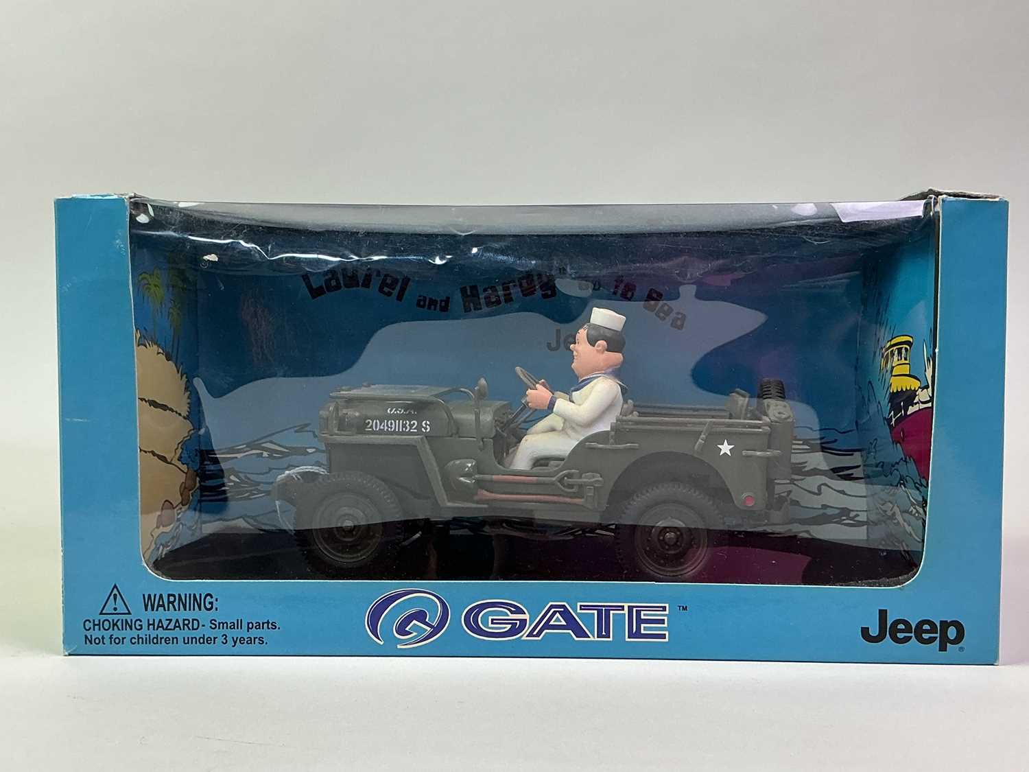 GATE LAUREL AND HARDY DIECAST VEHICLE FROM LAUREL AND HARDY GO TO SEA ...