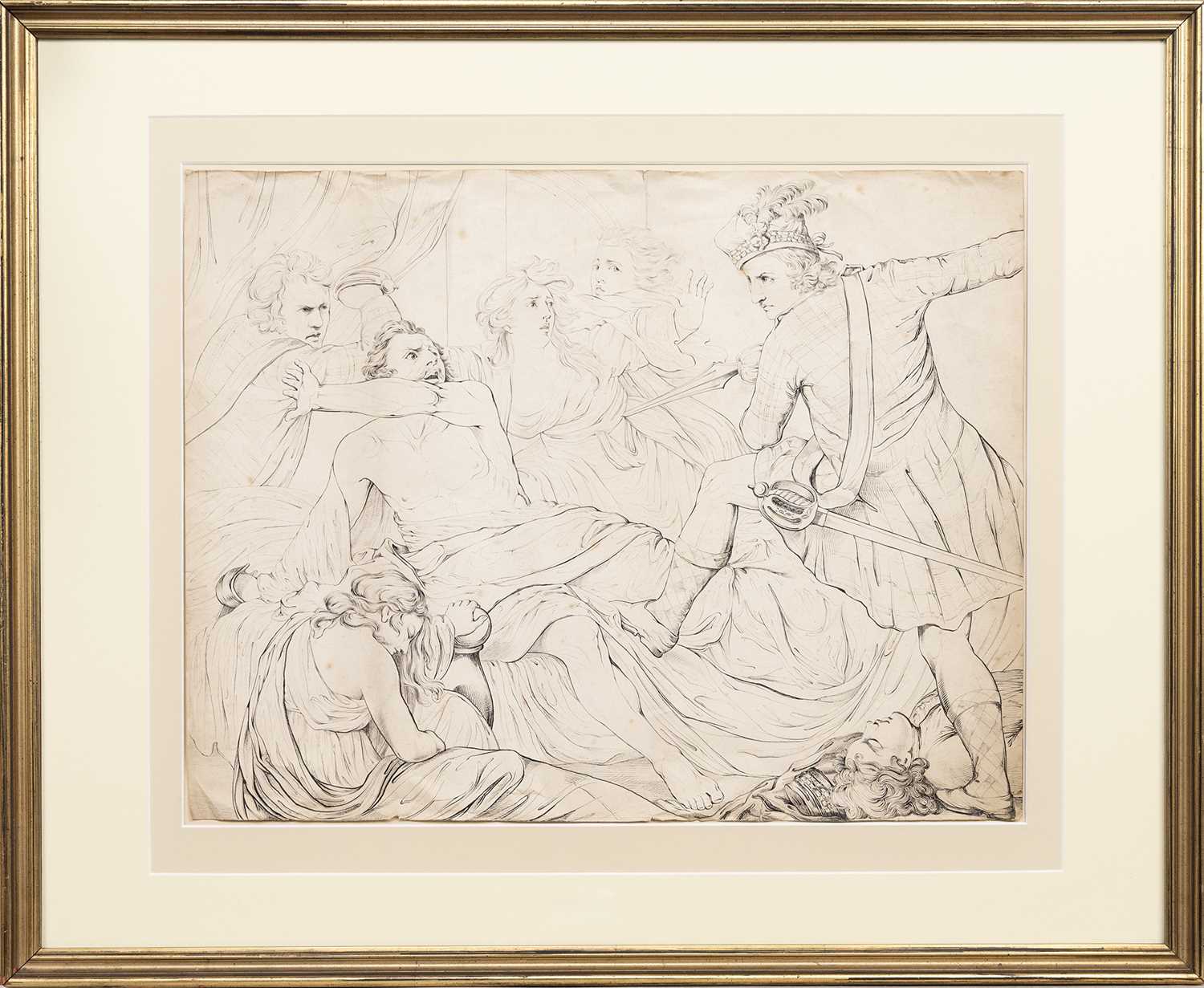 AFTER JOHN OPIE RA (BRITISH 1761 - 1807) THE MURDER OF JAMES I, KING ...