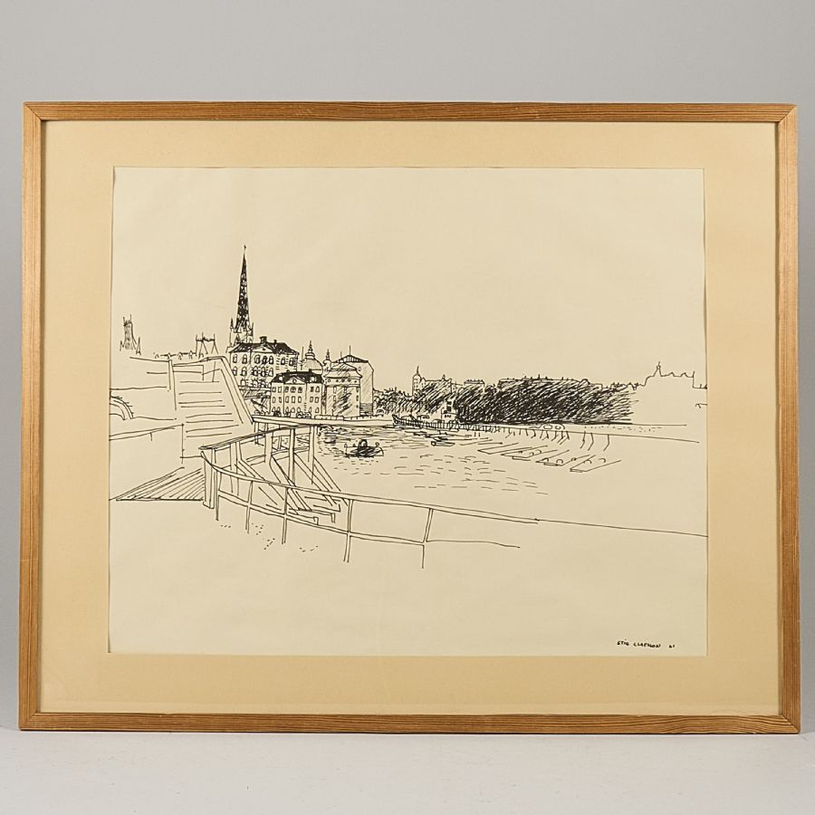 Lars BO : La Marche des ombres, 1975 - Gravure originale signée au ...