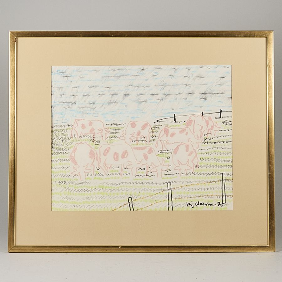 Bernard LOUEDIN : Les épines gelées - Gravure Originale Signée | Barnebys