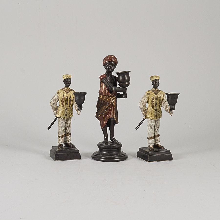 Ten Armand Marseille bisque head dolls, including a head and shoulders ...