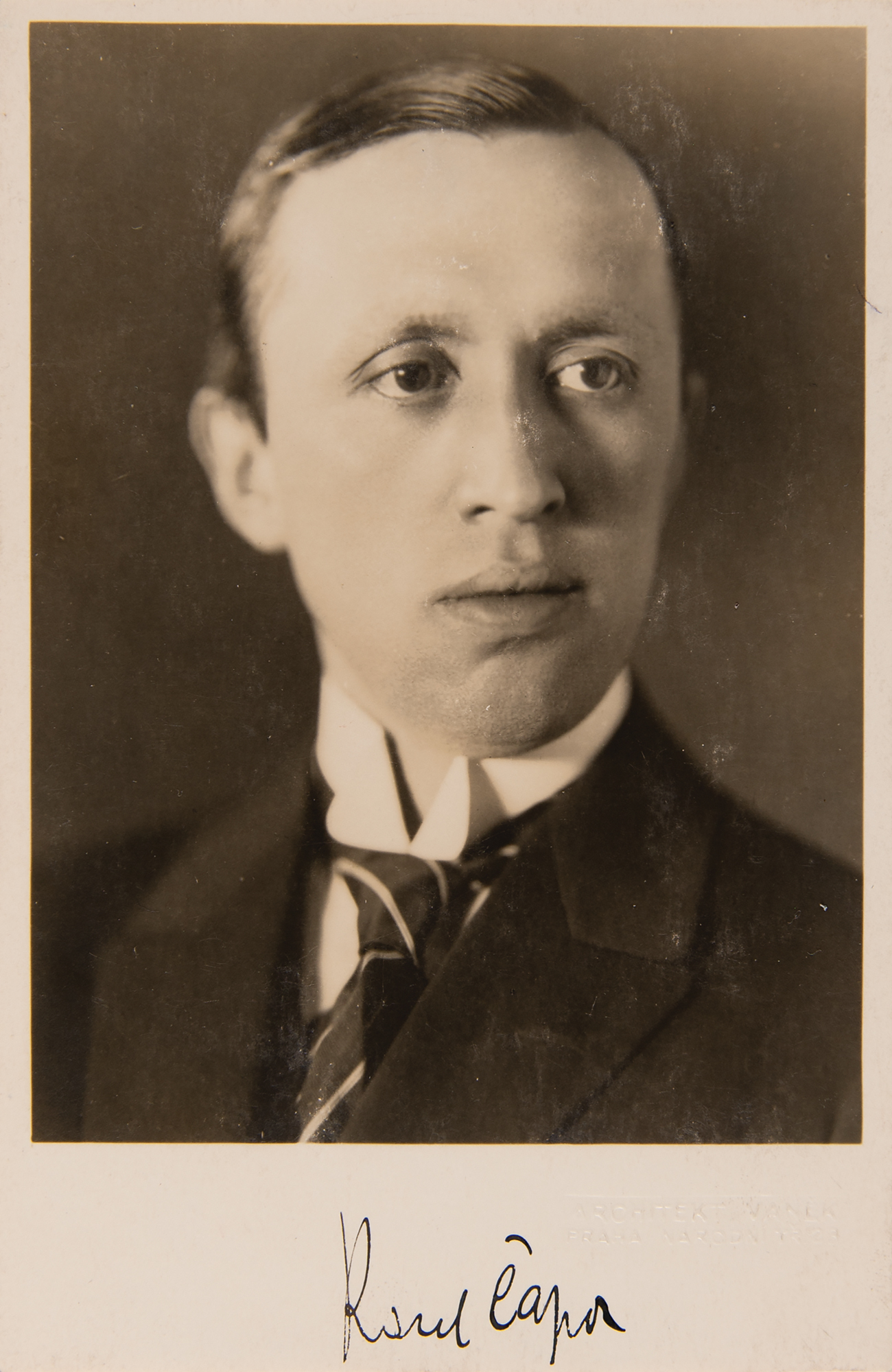 Karel Capek Signed Photograph - The Inventor of the Word 'Robot' | Barnebys