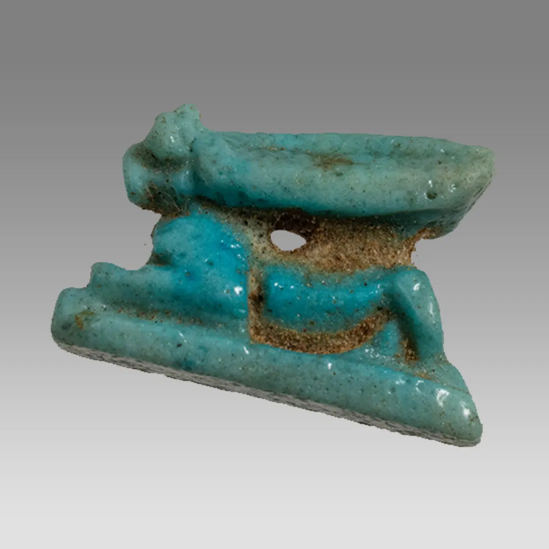 Ancient EGYPTIAN Faience Rabbit Amulet Late Dynastic Period. 664-332 ...
