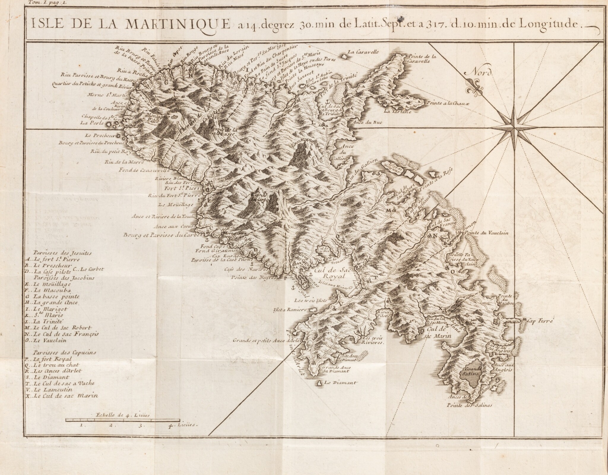Nouveau voyage aux isles de l'Amérique... Paris, 1742. 8 volumes in-12 ...
