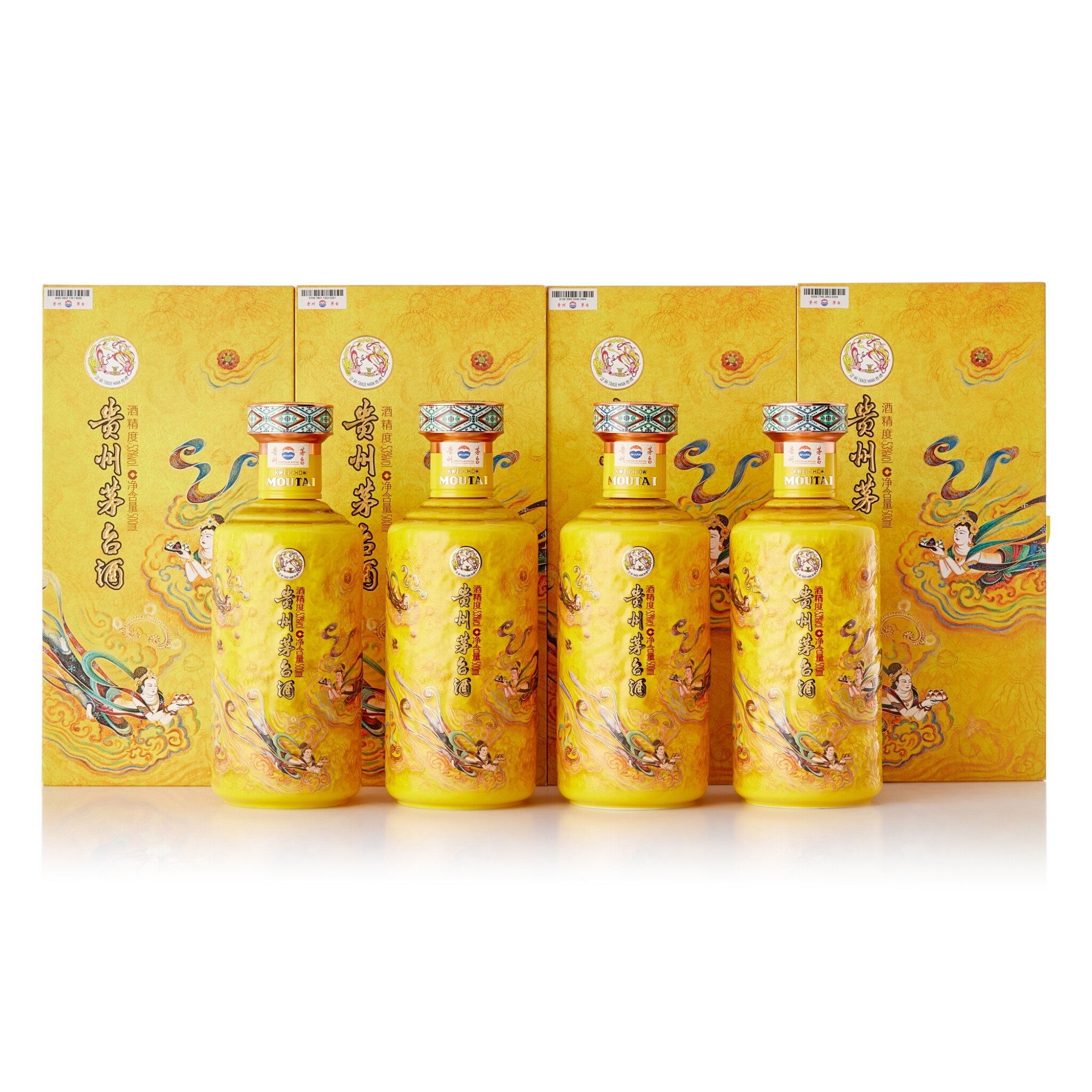 2024年產 "飛天牌"貴州茅台酒 - 散花飛天 Kweichow Moutai "San Hua Fei Tian" 2024 (4 ...