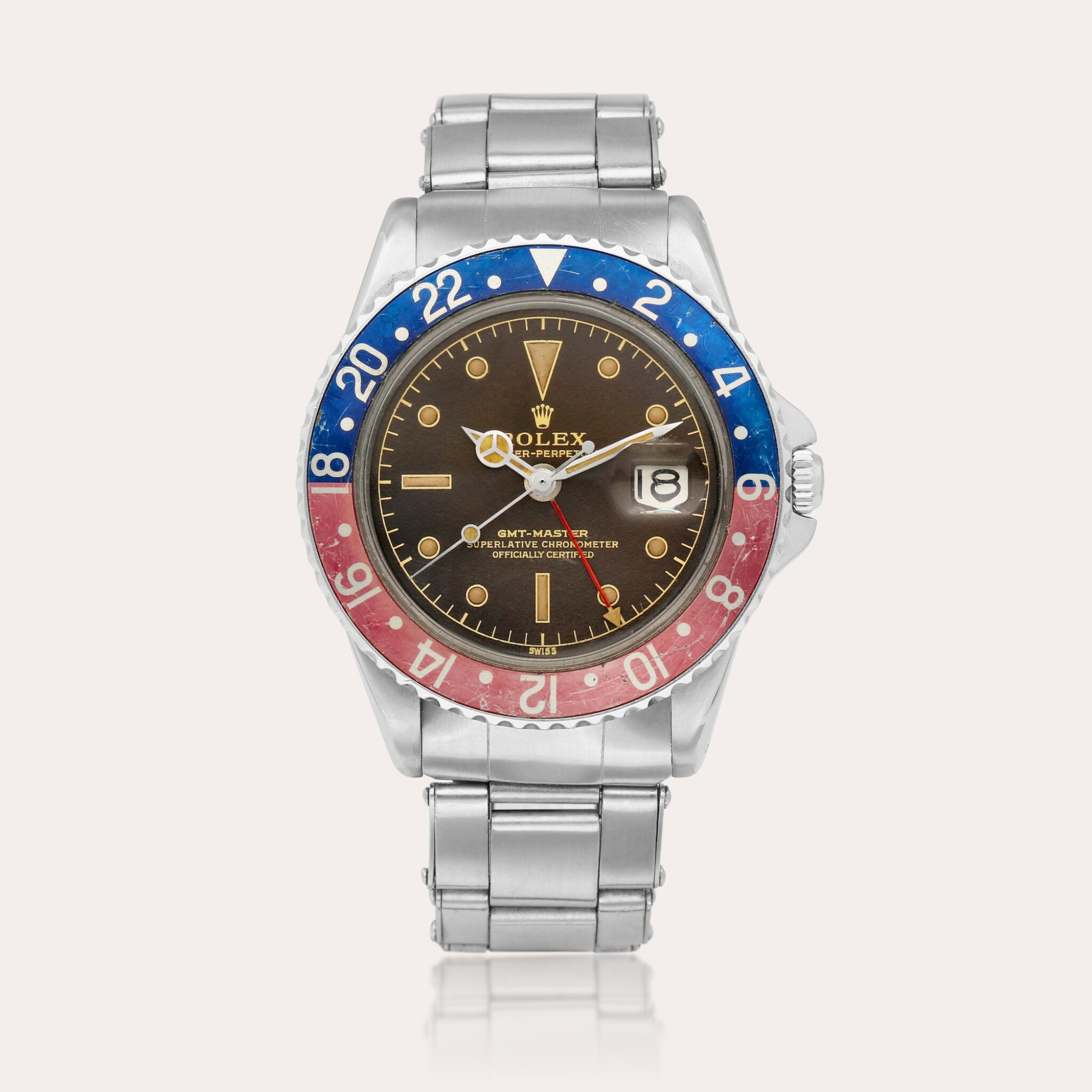 GMT-Master ‘Pepsi Tropical Eagle Beak’, Reference 1675 | A stainless ...