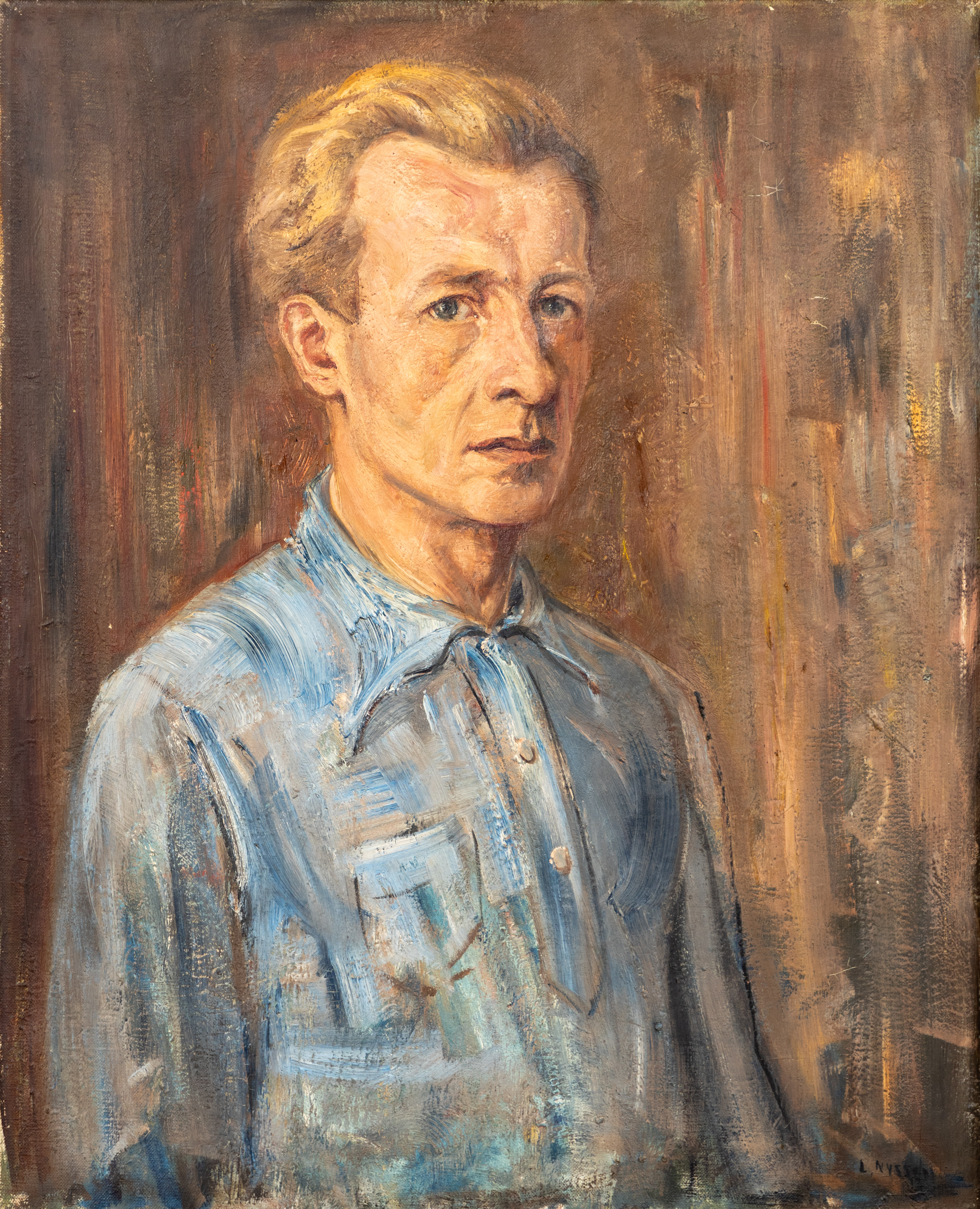 LEO NYSSEN (1897-1945). Selbstportrait. | Barnebys