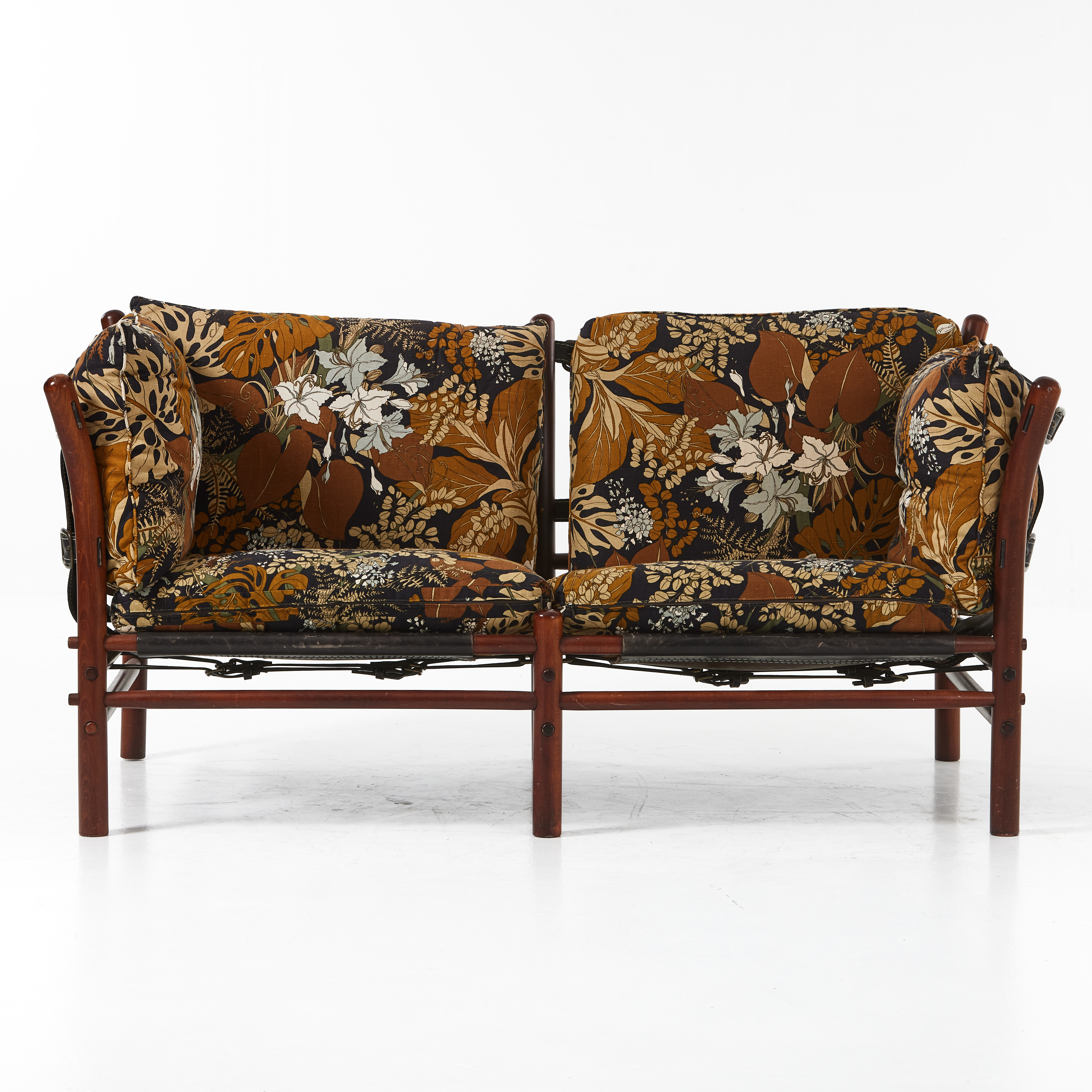 ARNE NORELL. soffa, modell "Ilona", 2-sits, 1960/70-tal. | Barnebys