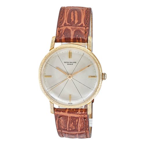 Patek Philippe Calatrava 18K Yellow Gold Watch Ref. 3423, circa 1964 ...