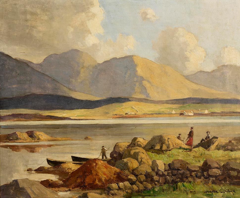Maurice Canning Wilks (1911-1984) End of the Day, Connemara | Barnebys