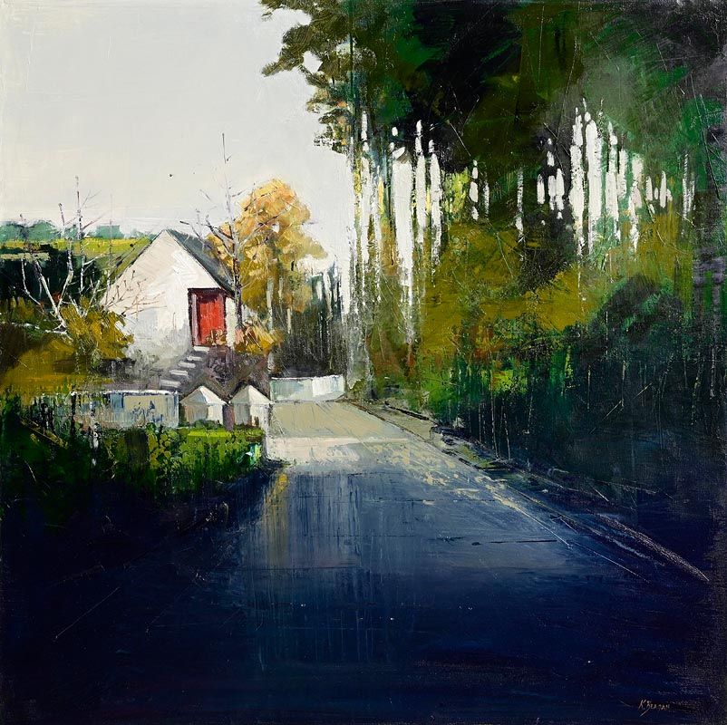 Kate Beagan (20th/21st Century) Where the Road Falls Silent | Barnebys