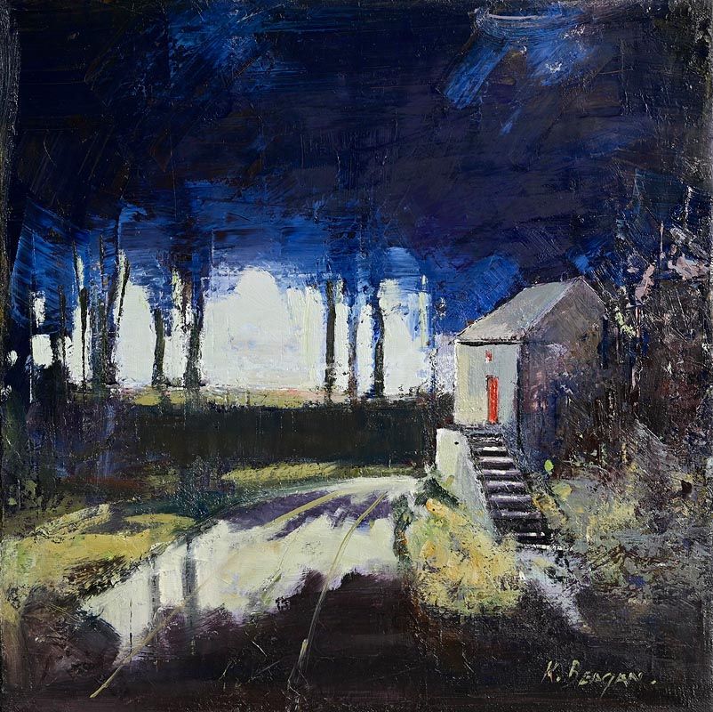 Kate Beagan (20th/21st Century) Where Shadows Gather | Barnebys