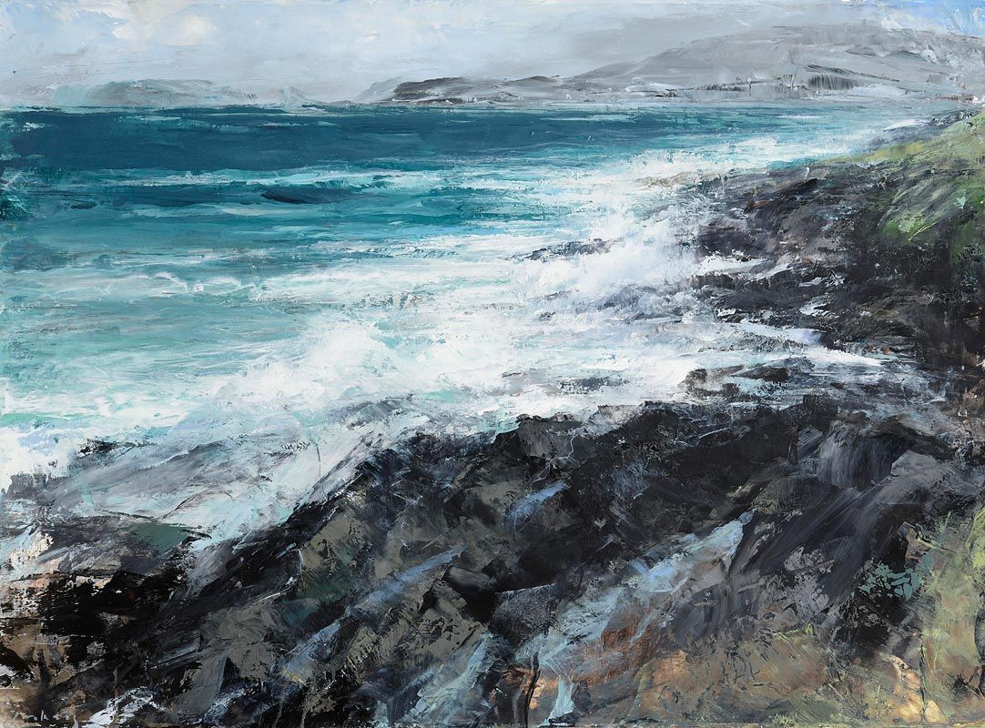 Donald Teskey (b.1956) Shoreline (2025) | Barnebys