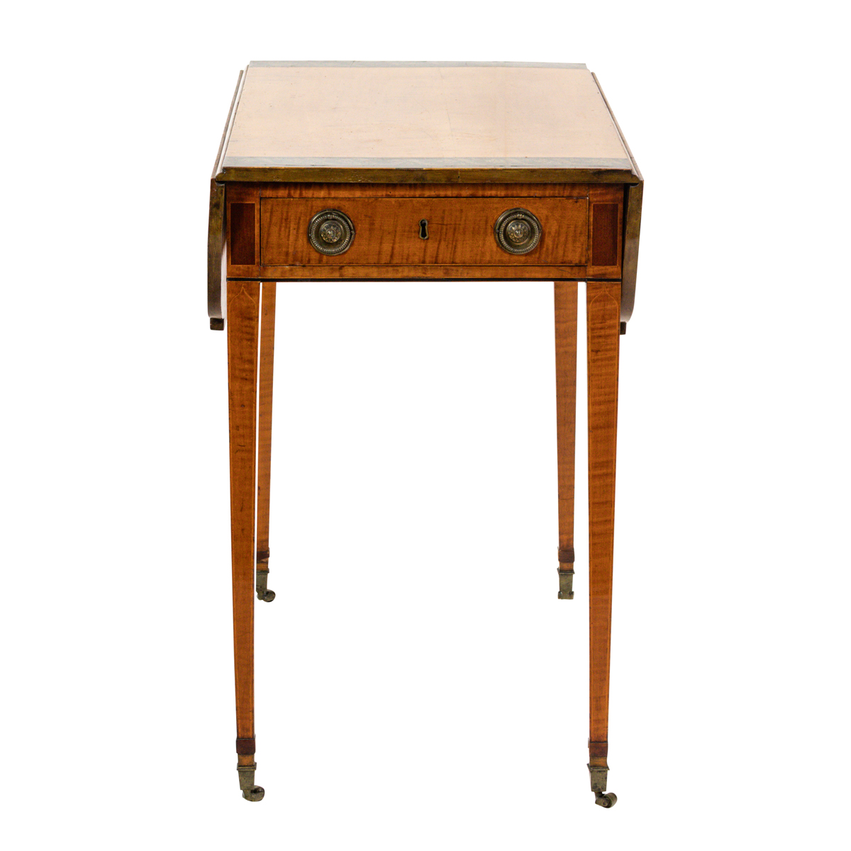 An English Regency tiger maple pembroke table circa 1820 | Barnebys