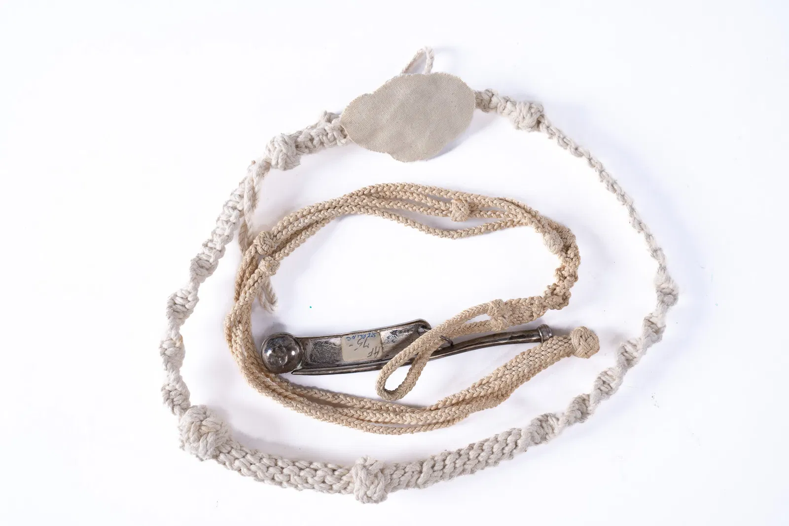 1860 Boatsman's Sterling Silver Bosun Mate Whistle and 19th Century ...