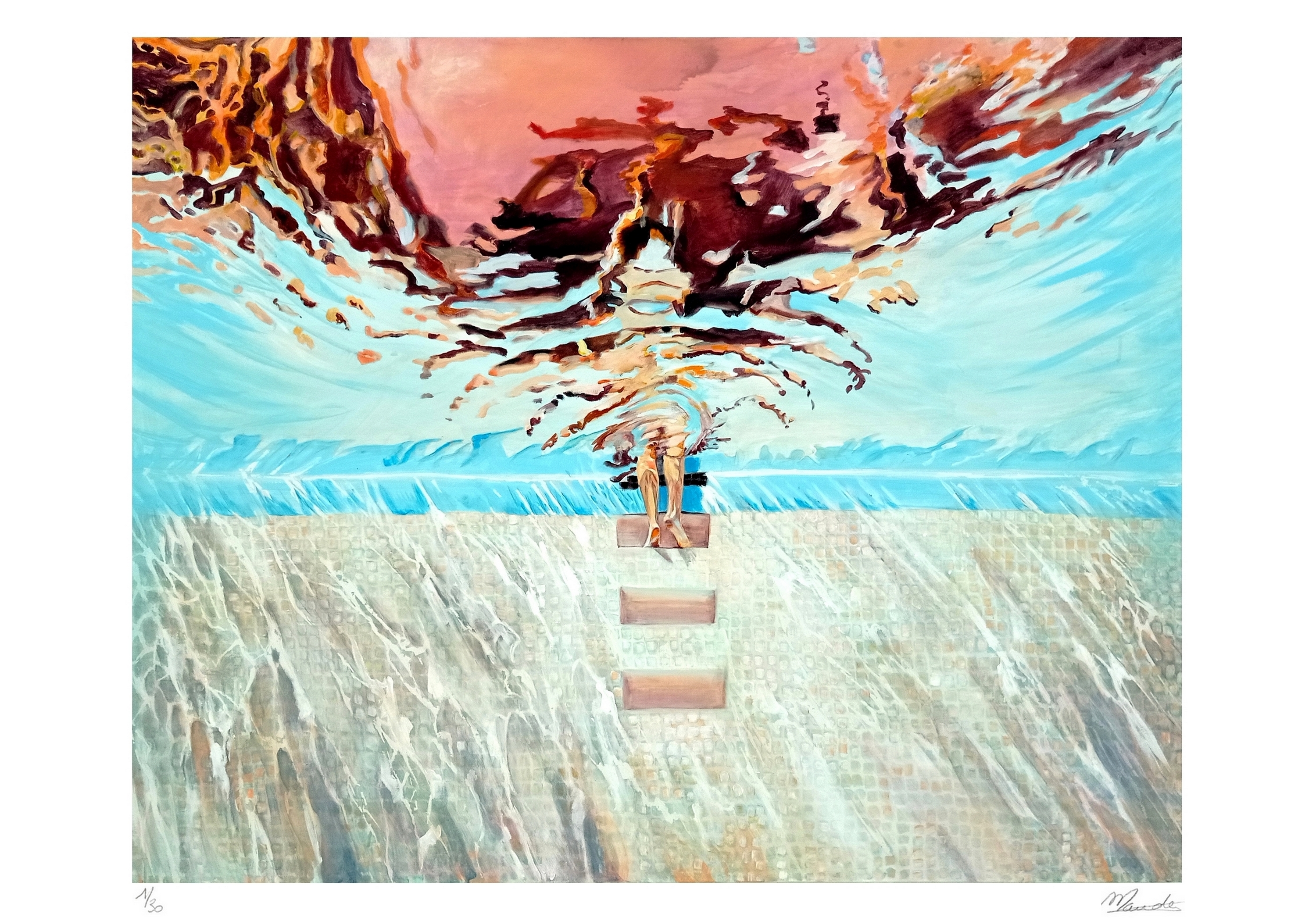 Maude OVIZE - Le chant du monde, 2025 - Sérigraphie signée et numérotée ...