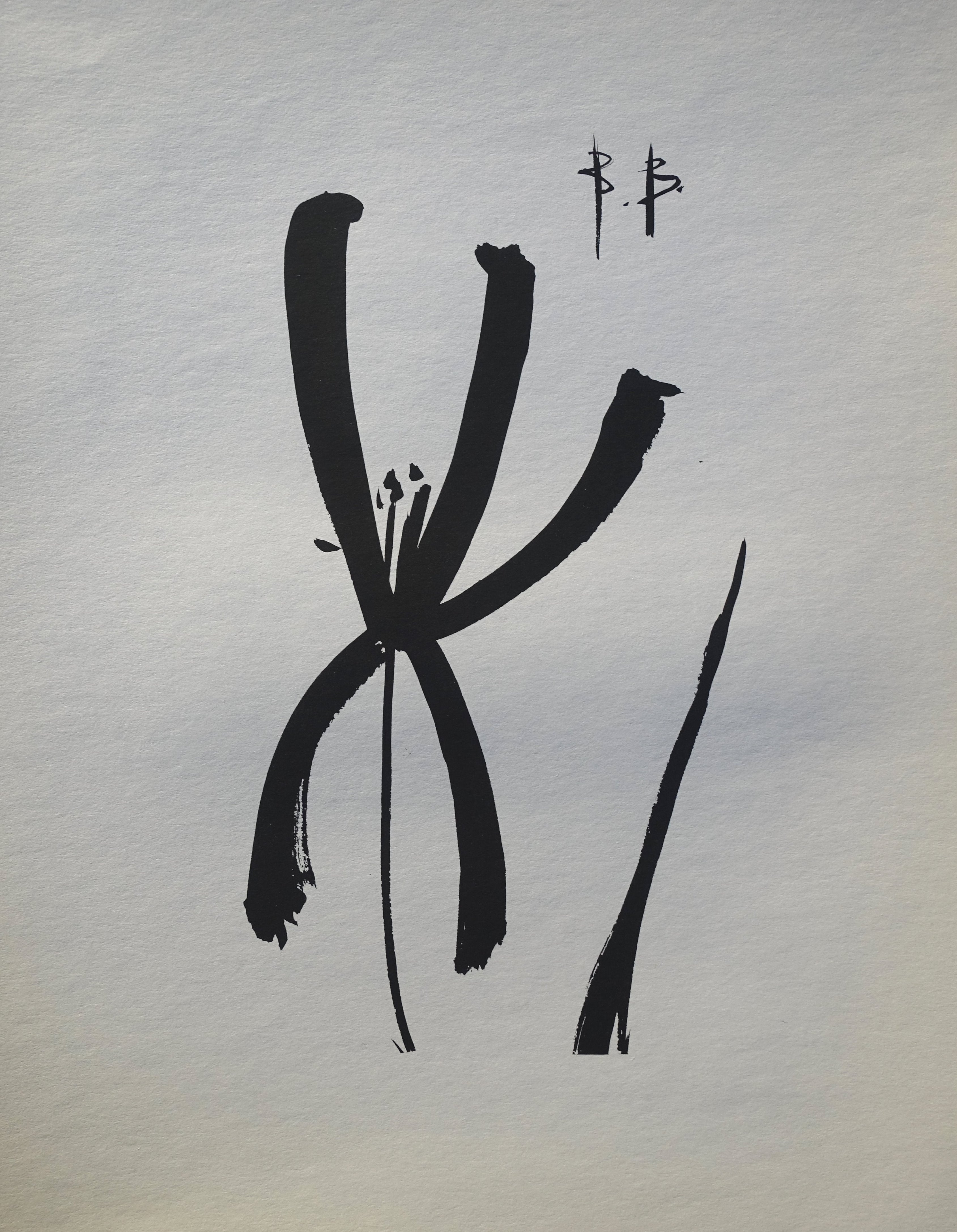 Bernard BUFFET : Iris de Ketsuke, Gravure originale signée | Barnebys