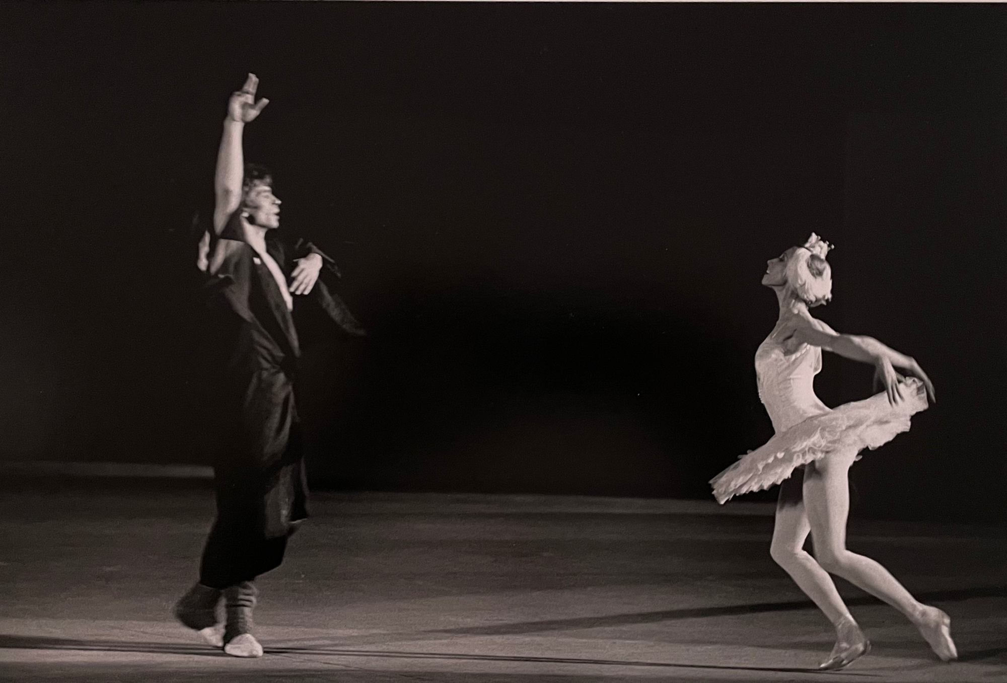 Jacques VIOLET - Natalia Makarova et Rudolf Noureev le lac des cygnes ...