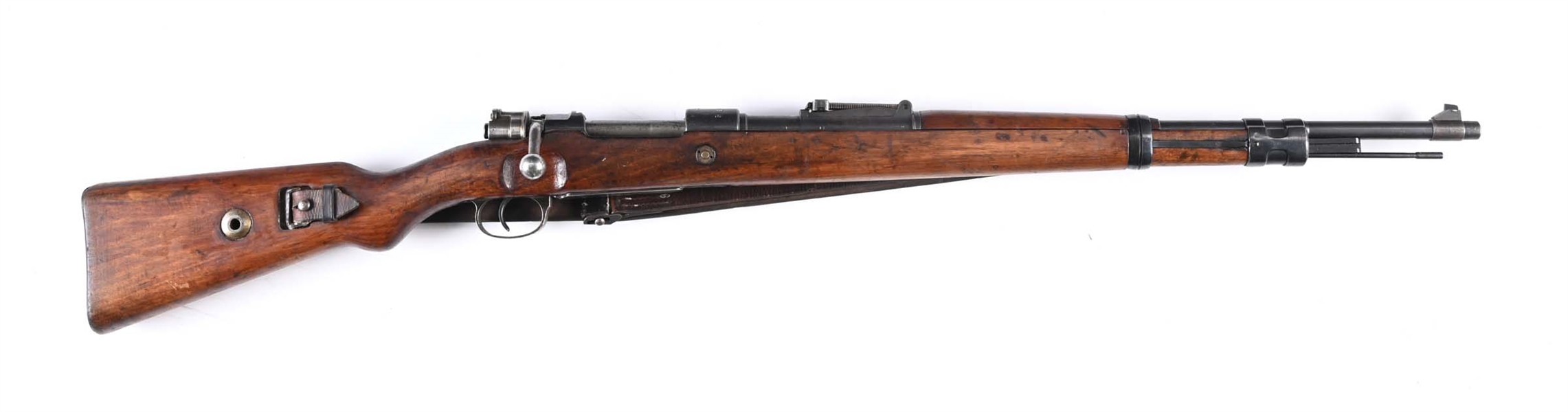 (C) SCARCE PRE-WAR MAUSER BORSIGWALDE K98 MAUSER BOLT ACTION RIFLE ...