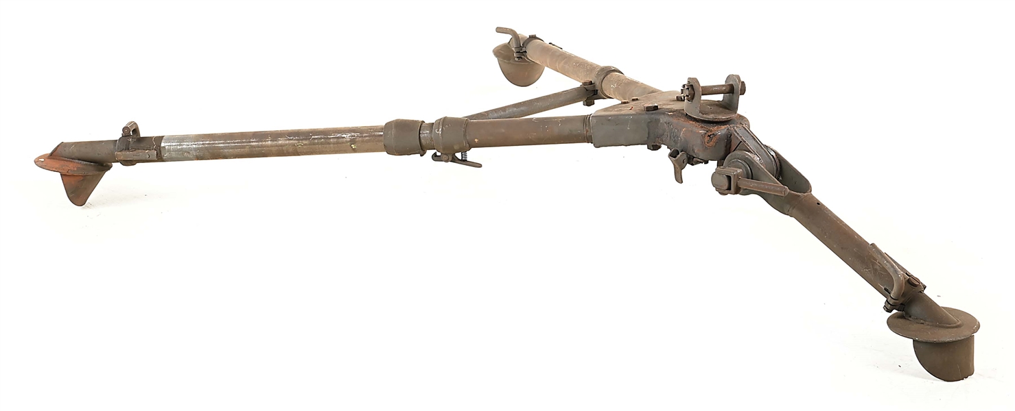 ORIGINAL U.S.G.I. BROWNING .50 CALIBER M3 MACHINE GUN TRIPOD. | Barnebys