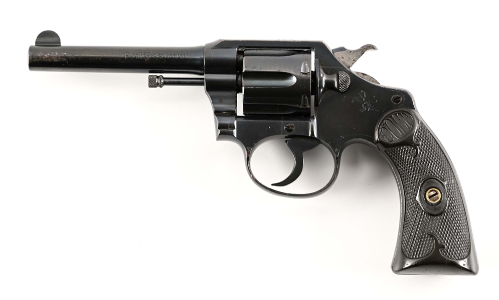 (C) COLT POLICE POSITIVE .32 COLT DOUBLE ACTION REVOLVER (1925). | Barnebys