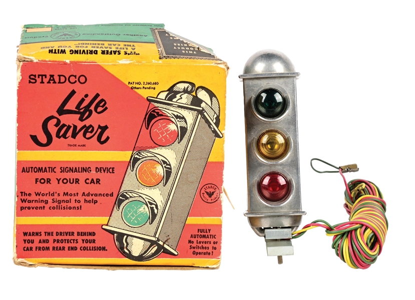 STADCO LIFE SAVER AUTOMOBILE SIGNALING DEVICE FOR CAR N.O.S. ORIGINAL ...