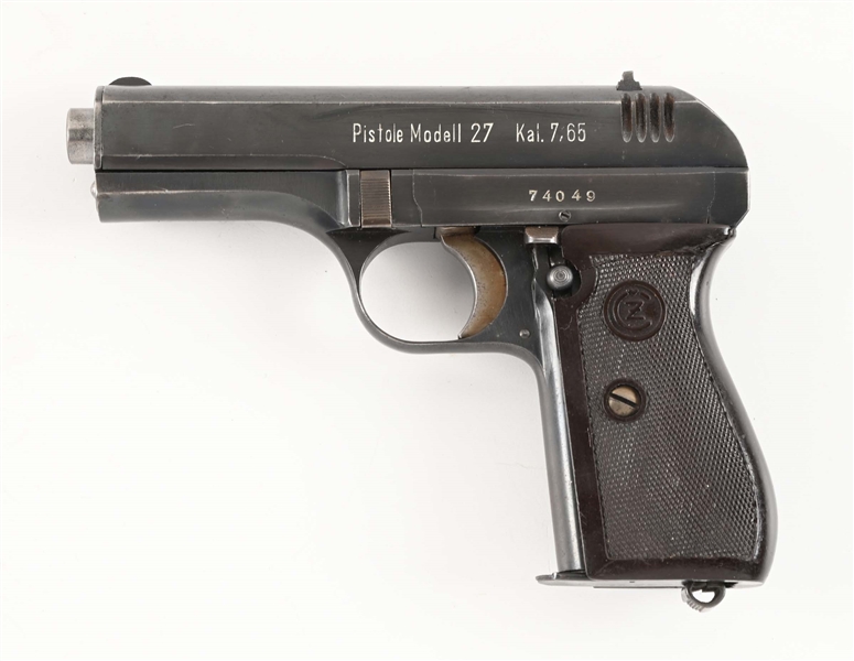 (C) CZ MODEL 27 .32 ACP SEMI-AUTOMATIC PISTOL. | Barnebys