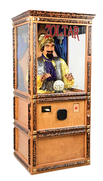 $1 ZOLTAR'S PRIZES & FORTUNES DELUXE ARCADE MACHINE | Barnebys