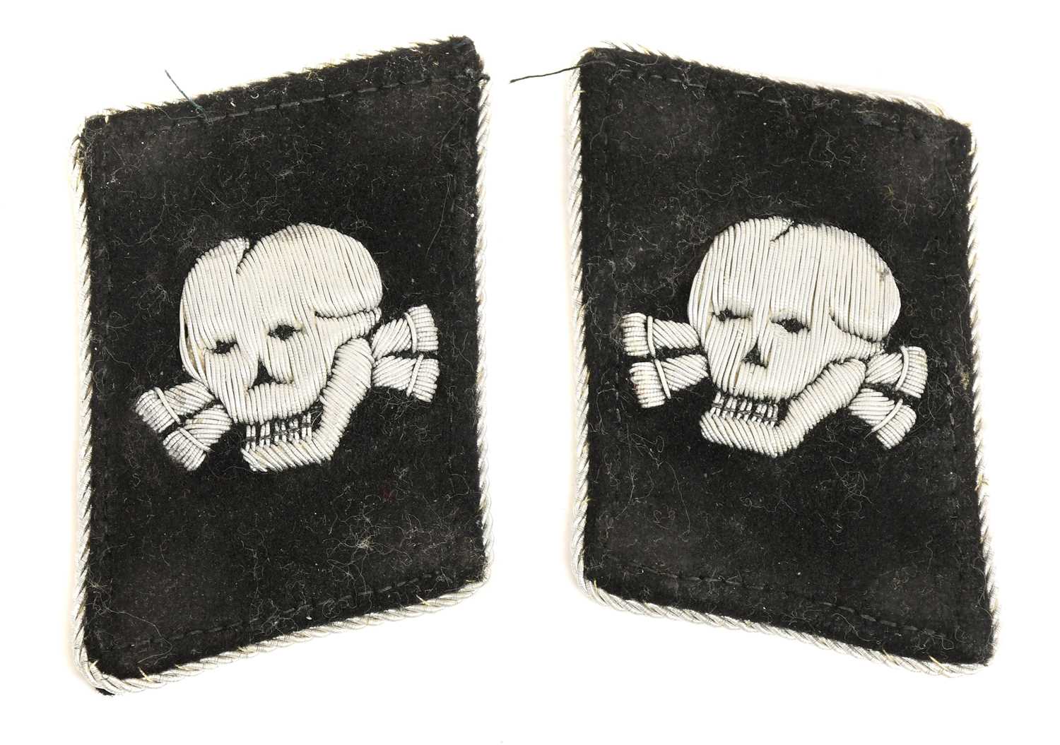 A Rare Pair of Second World War German Waffen-SS 3rd SS Panzer Division ...