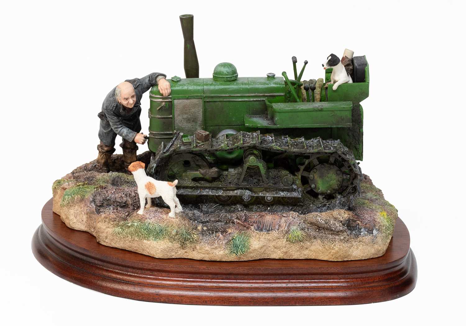 Border Fine Arts 'Starts First Time' (Fowler Diesel Crawler Mark VF ...