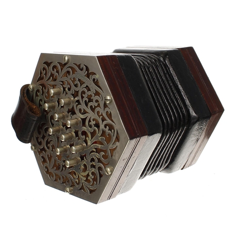 Fine rare Lachenal & Co English miniature concertina, in... | Barnebys