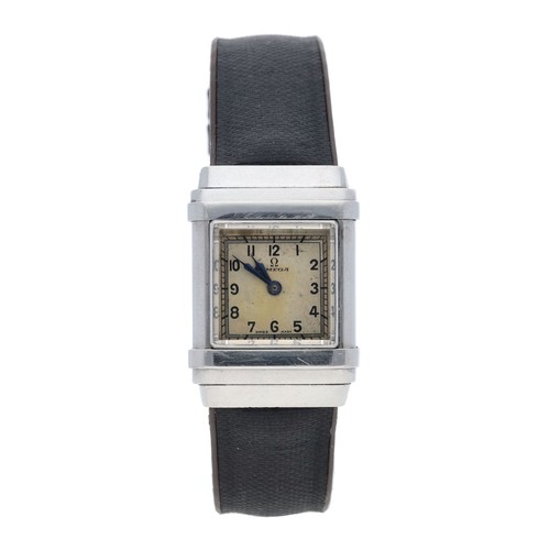 Rare Omega Marine stainless steel wristwatch - the first ind... | Barnebys