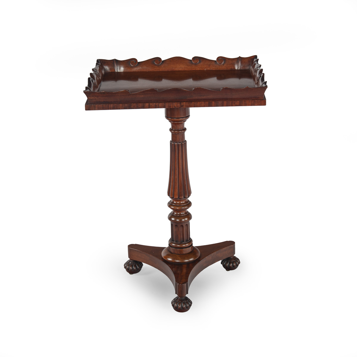 A Fine George IV Period Mahogany Tray Top Tripod Table by Gillows, c ...