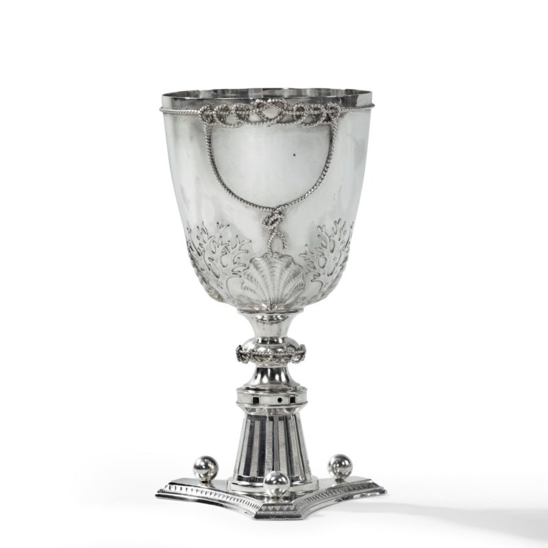 A silver cup by Henry Wilkinson, dated 1874 | Barnebys