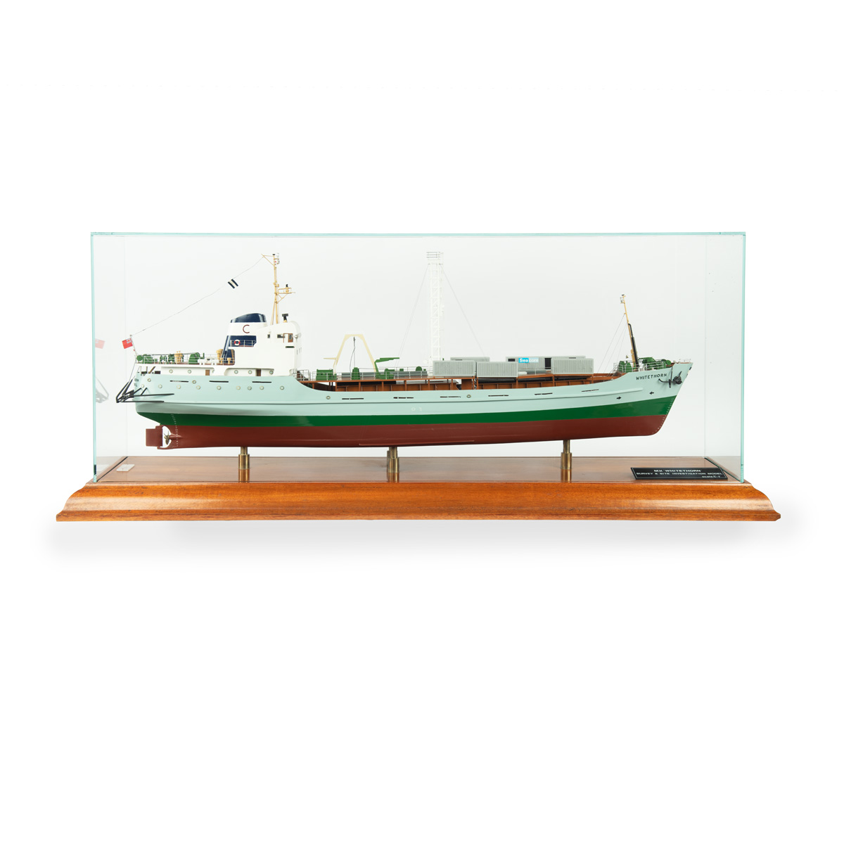 A shipyard model of the survey and site investigation ship M.V ...