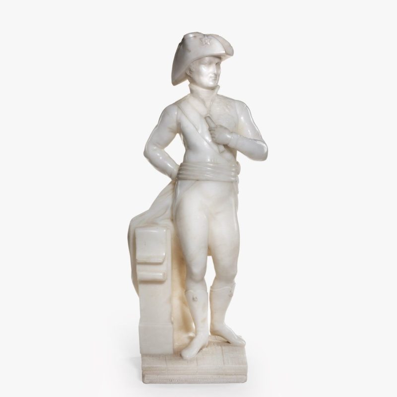 A fine Victorian alabaster figure of Arthur Wellesley, Duke of ...