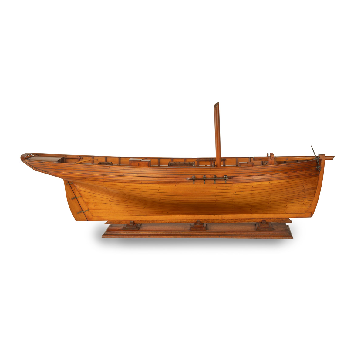 A Victorian shipyard model of a sloop | Barnebys