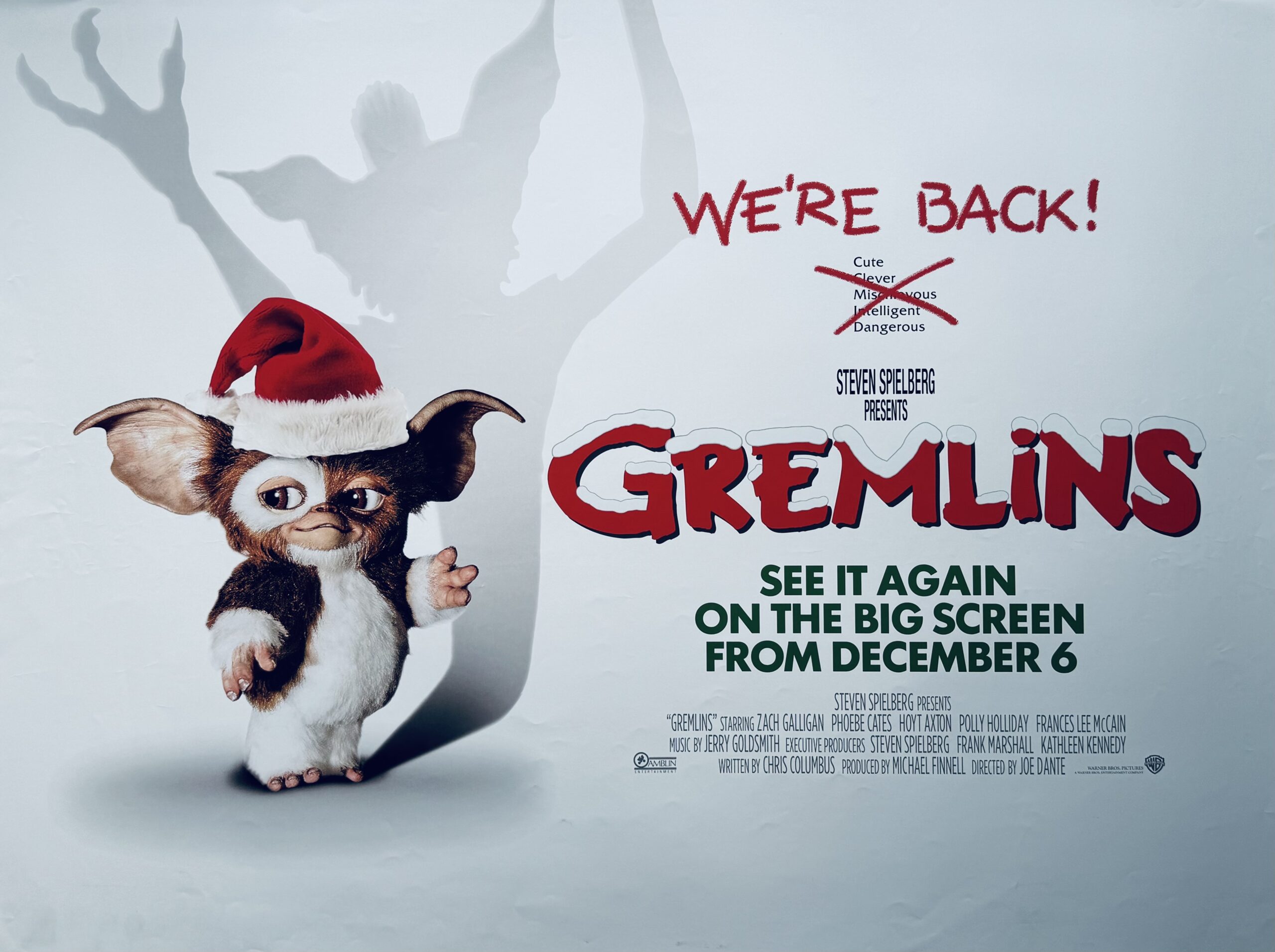 Original Gremlins Movie Poster - Joe Dante - Steven Spielberg | Barnebys