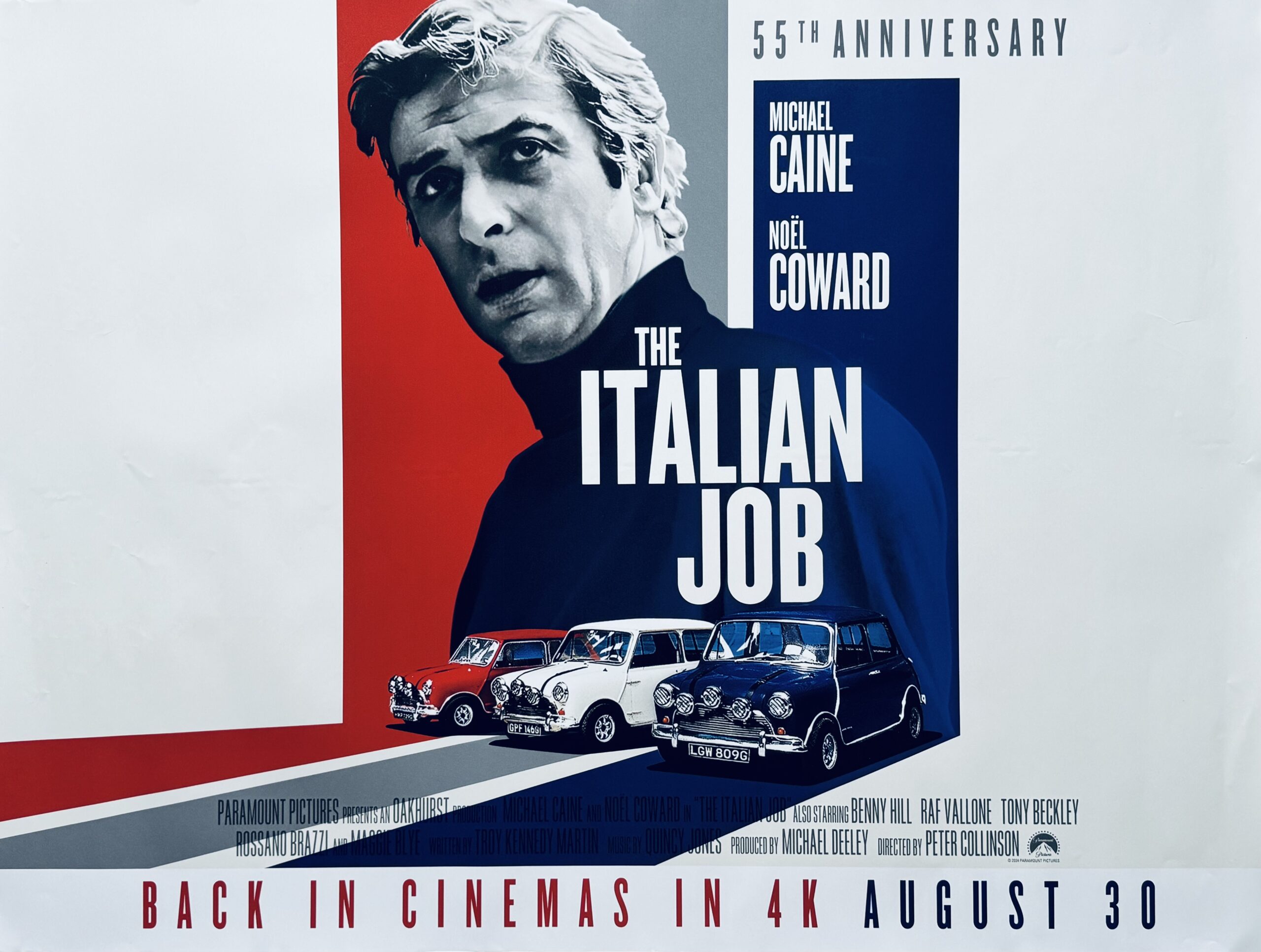 Original The Italian Job Movie Poster - Michael Caine | Barnebys