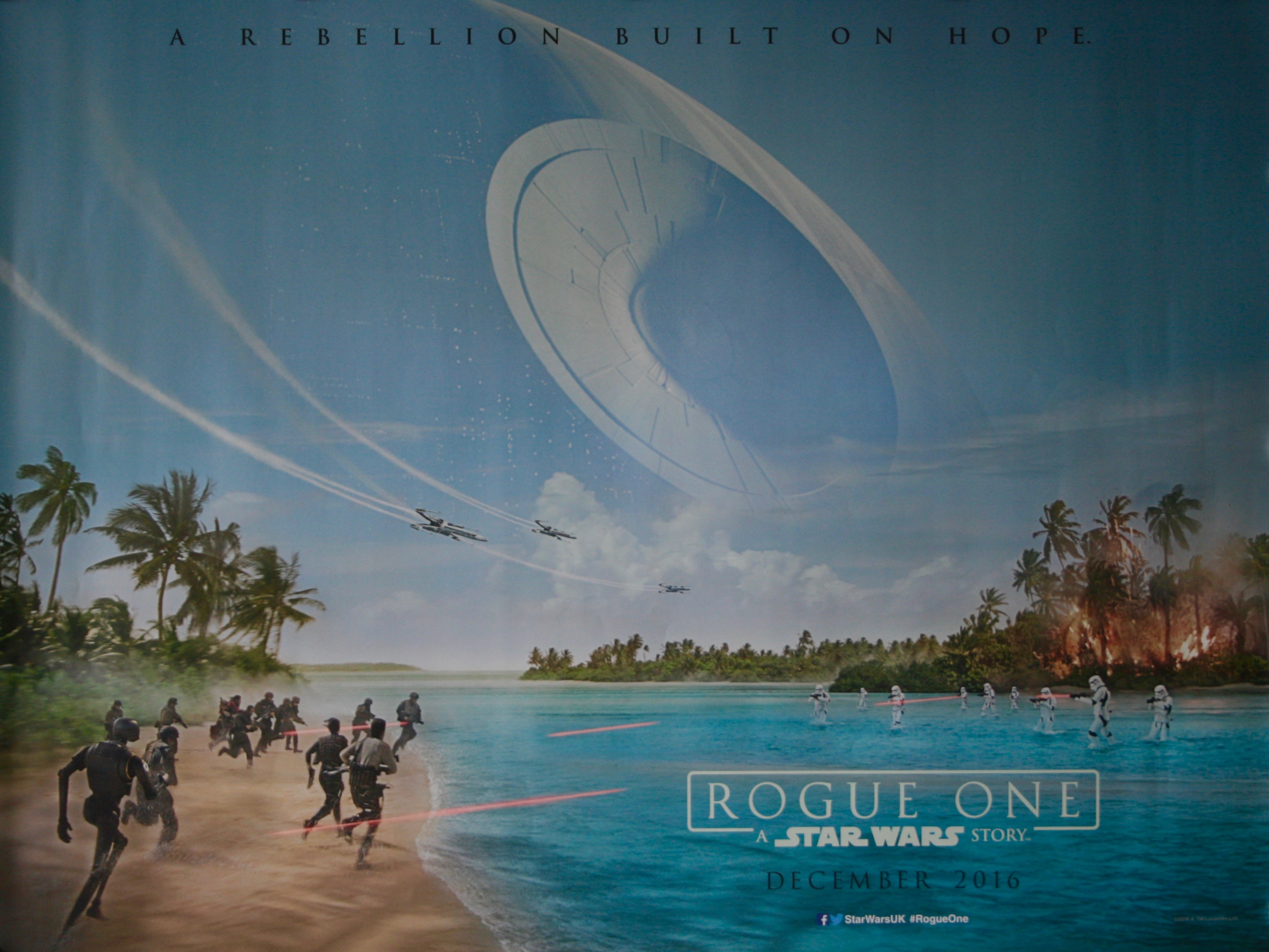 Original Rogue One: A Star Wars Story Movie Poster - Felicity Jones ...