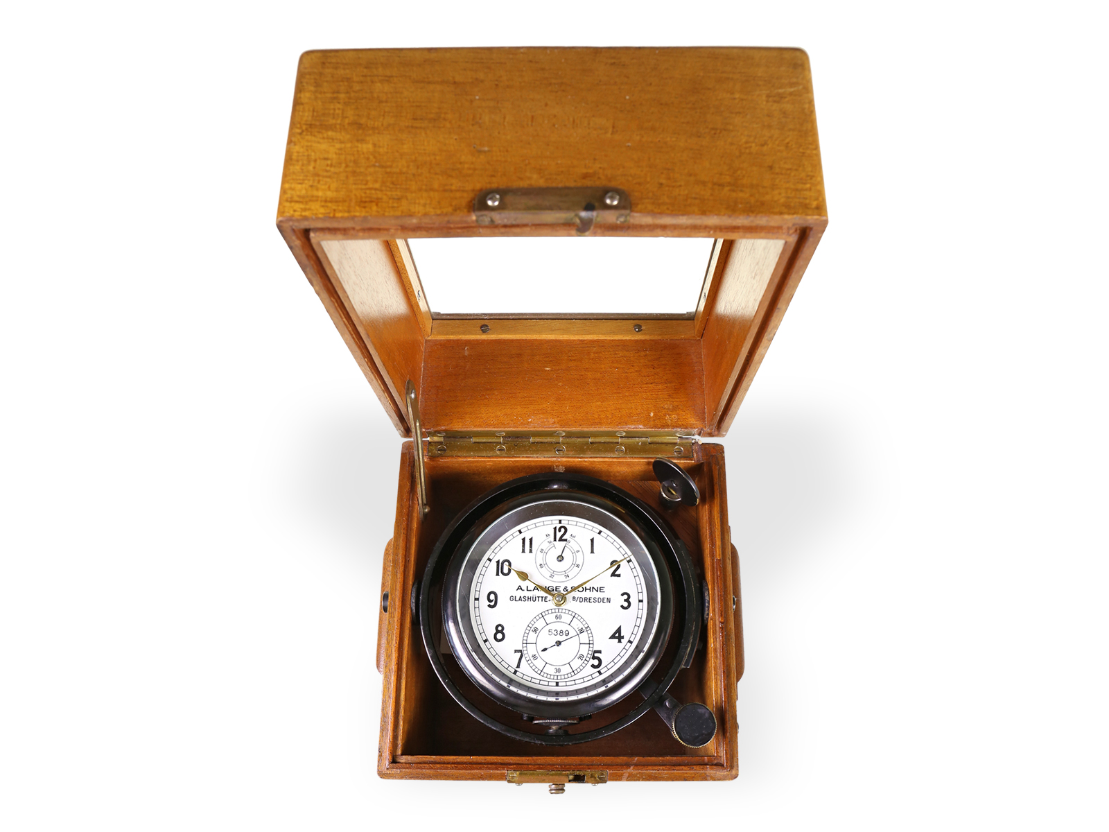 Military marine chronometer, A. Lange & Söhne No. 5389, 1940s | Barnebys