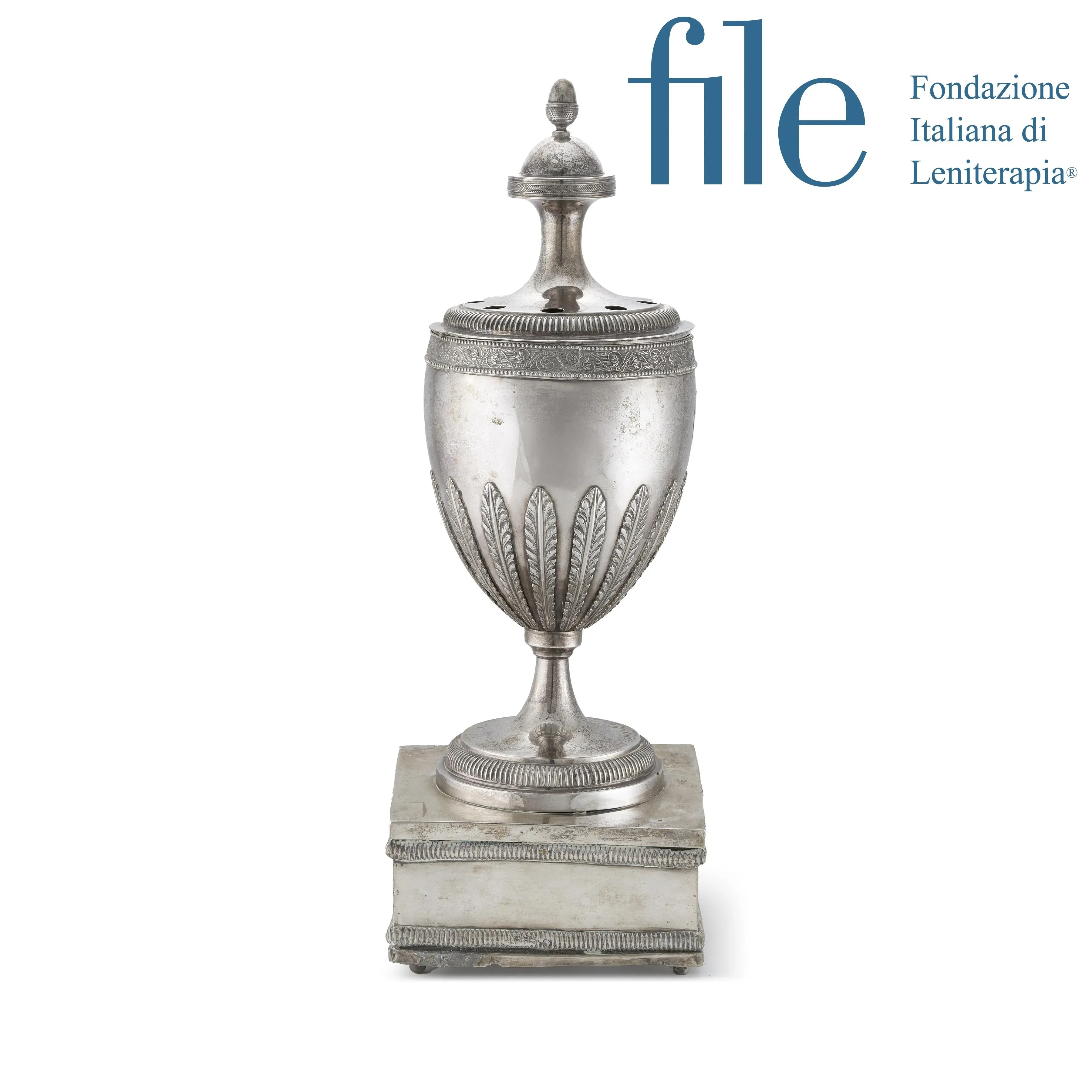 A SILVER INCENSE CUP, VENICE, BEGINNING OF 19TH CENTURY, MARKS OF LUIGI ...