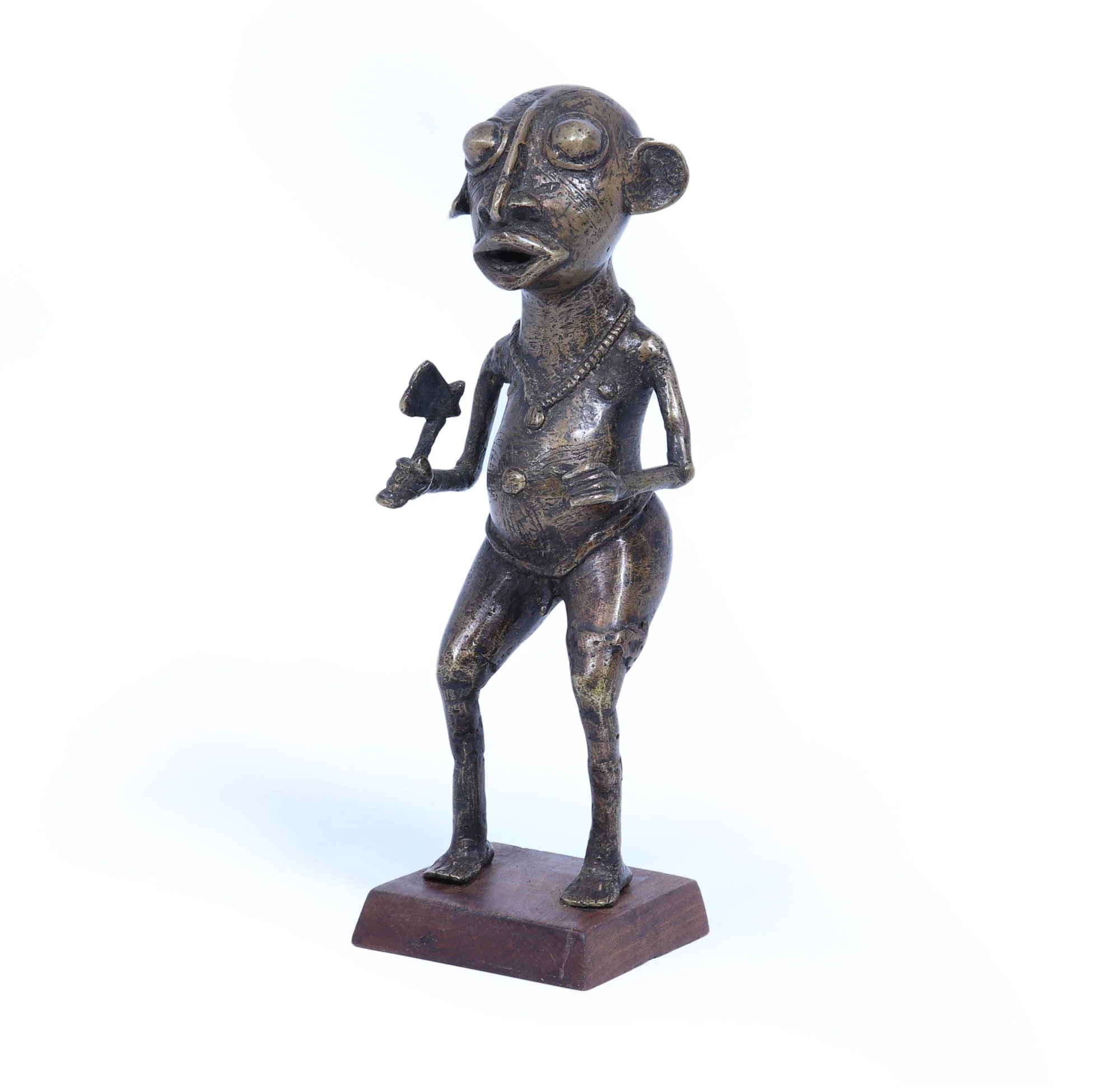 African Bronze Figure c1950 | Barnebys