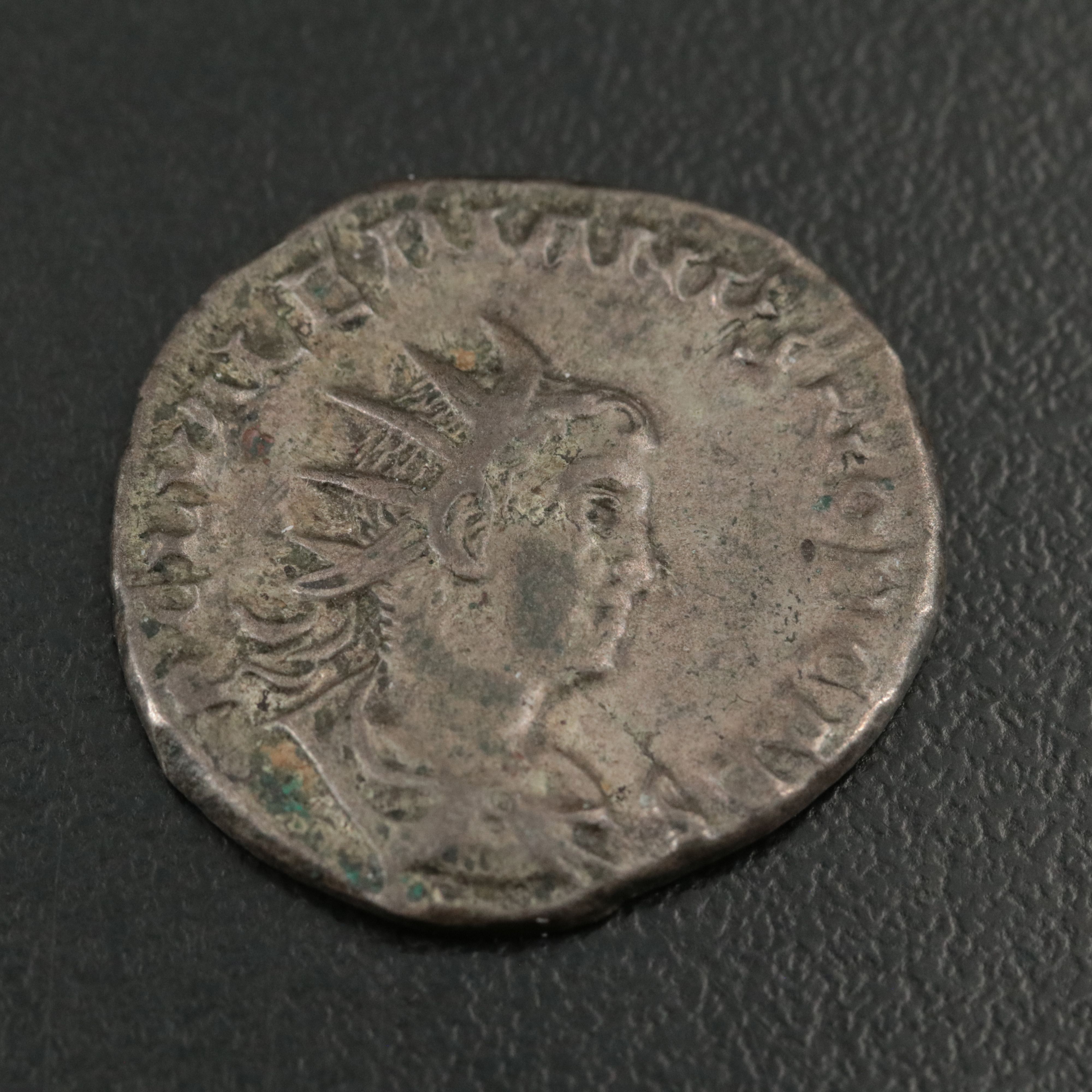 Ancient Roman Imperial Billon Antoninianus Coin of Valerian II, ca. 255 ...
