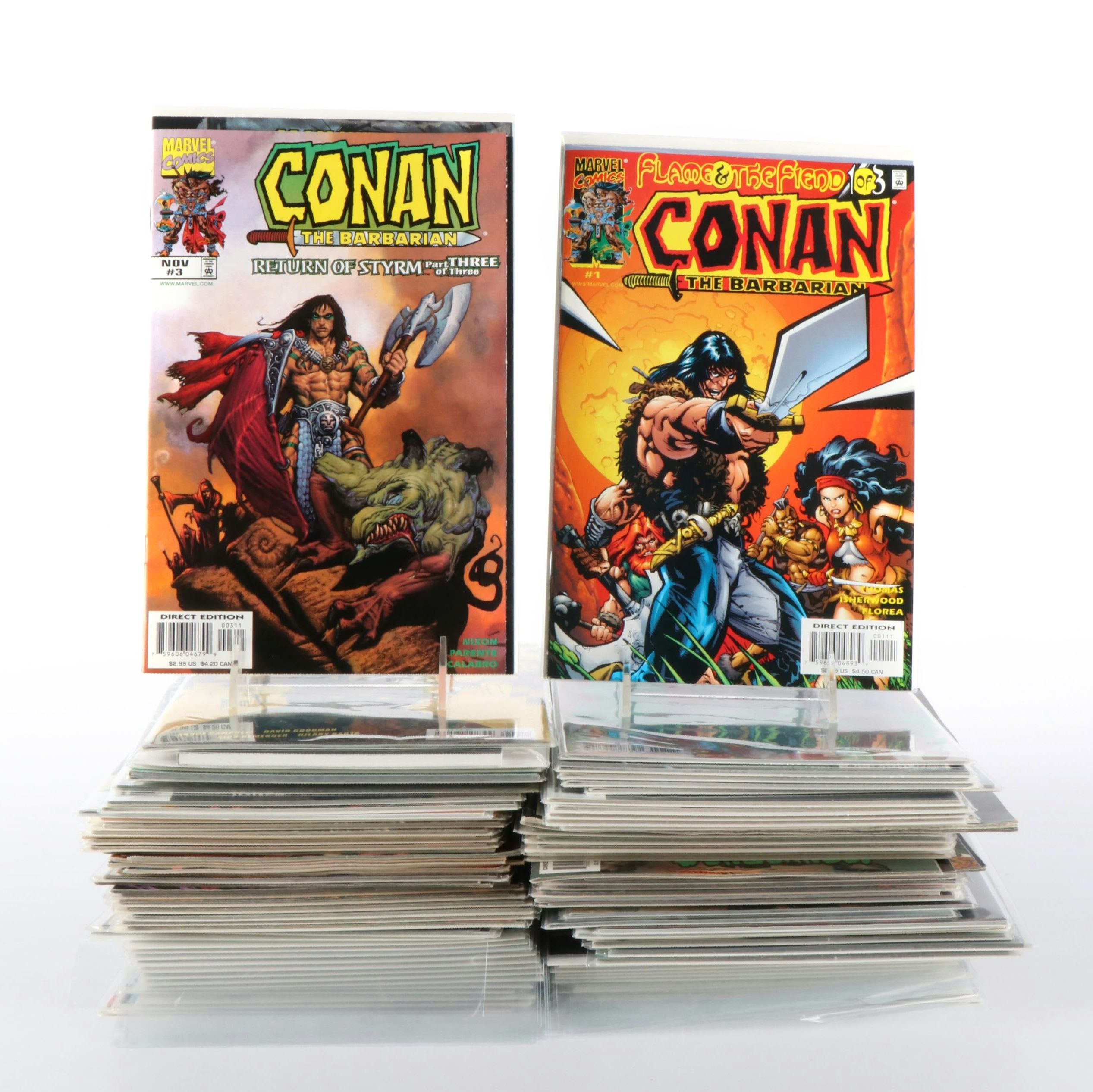 150+ Modern Age Comics Including "Conan the Barbarian" and "Lone ...
