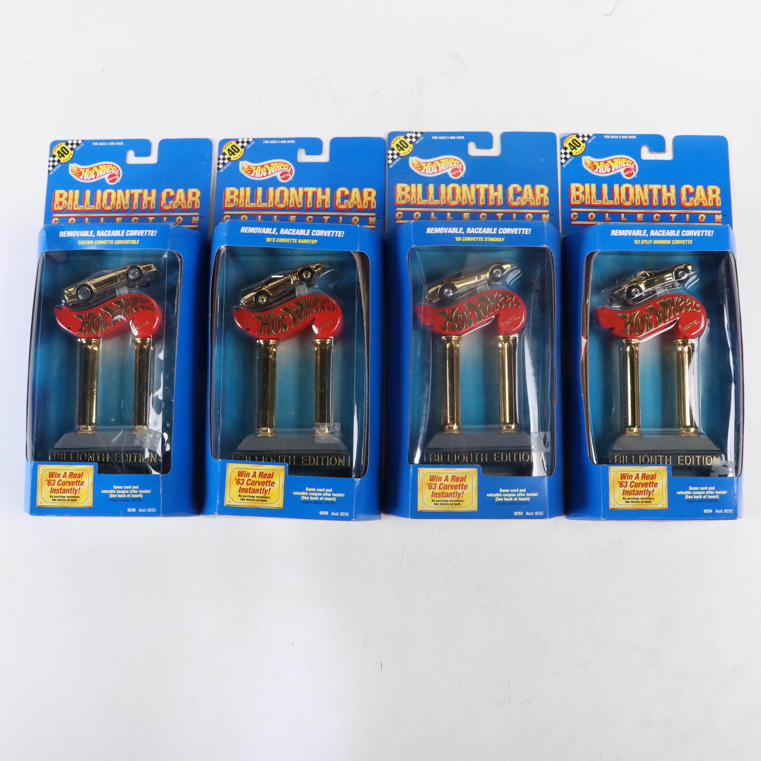 Hot Wheels "Custom Corvette Convertible" and More Billionth Edition ...