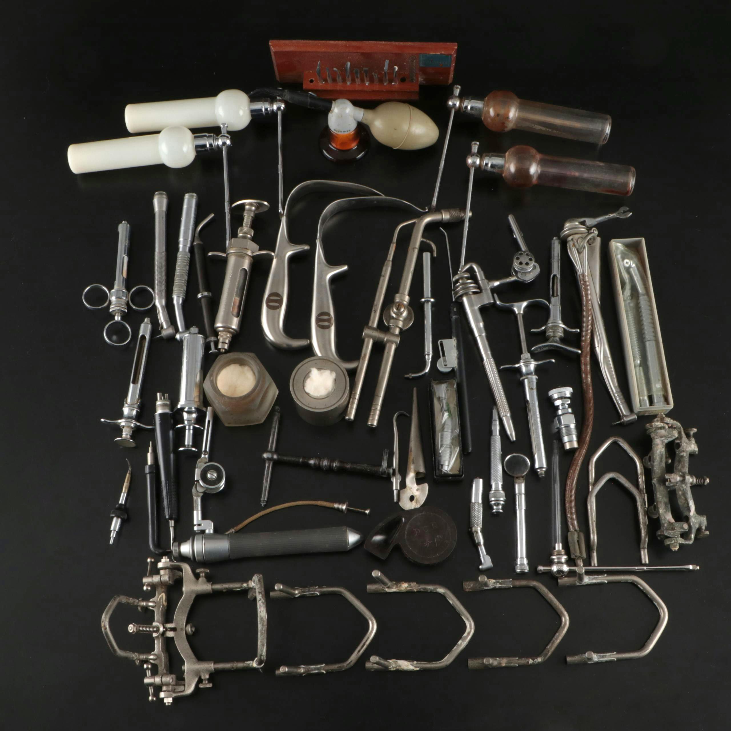 Novol Anestube Syringe with Glass Atomizers and More Vintage Dental ...