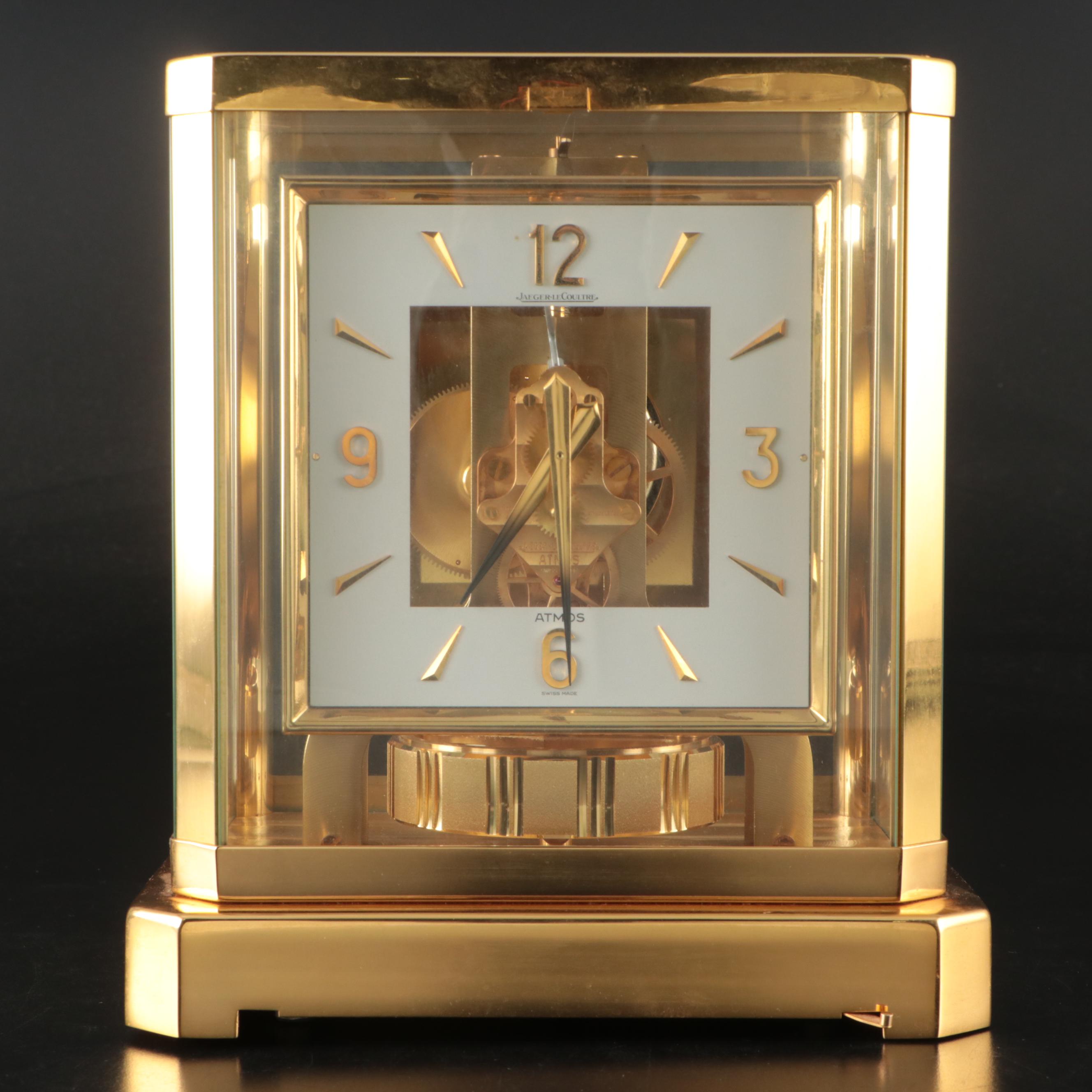 Jaeger-LeCoultre "Atmos" Self-Winding Perpetual Motion Mantel Clock ...