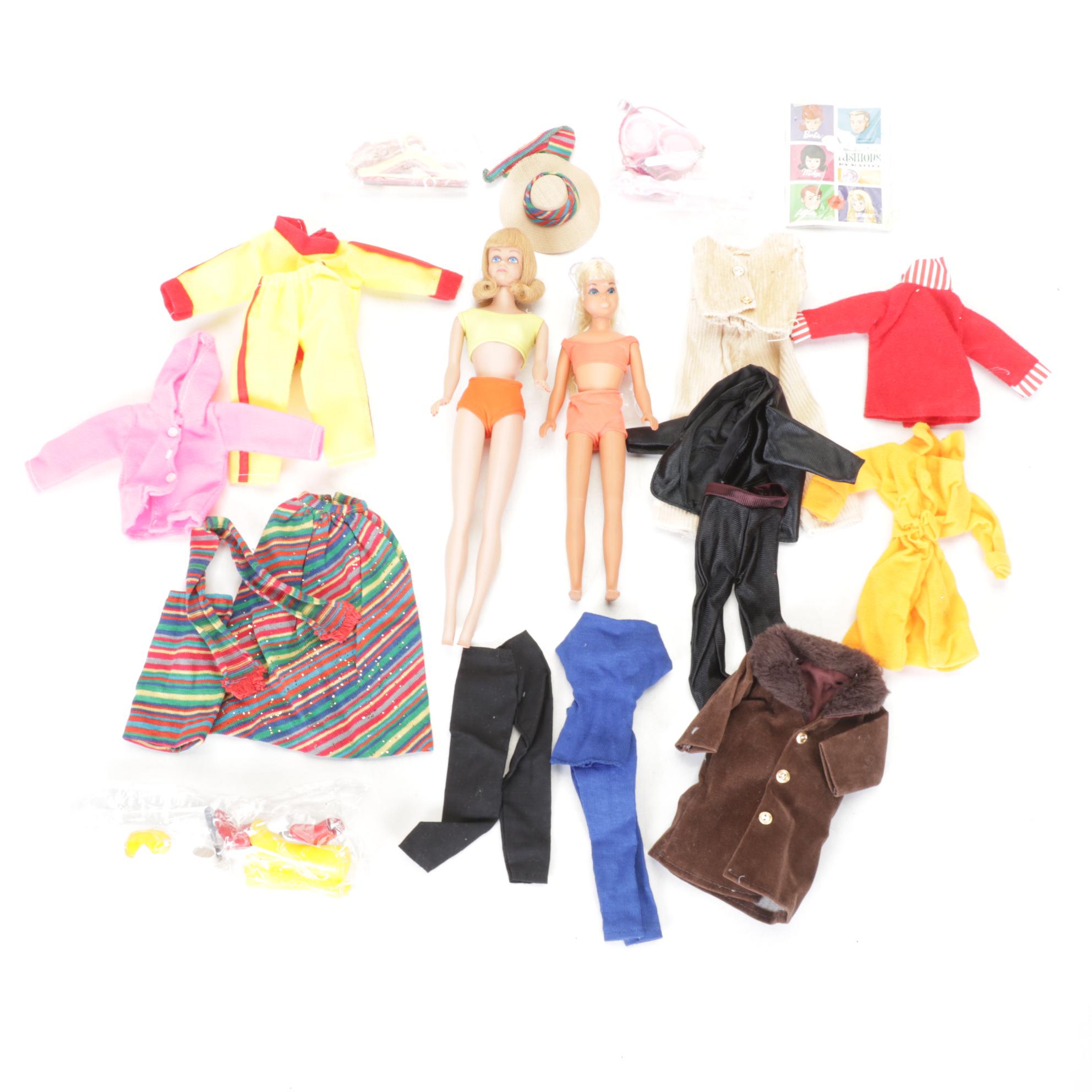 Mattel Skipper & Midge Barbie Dolls with Clothes & Accessories | Barnebys